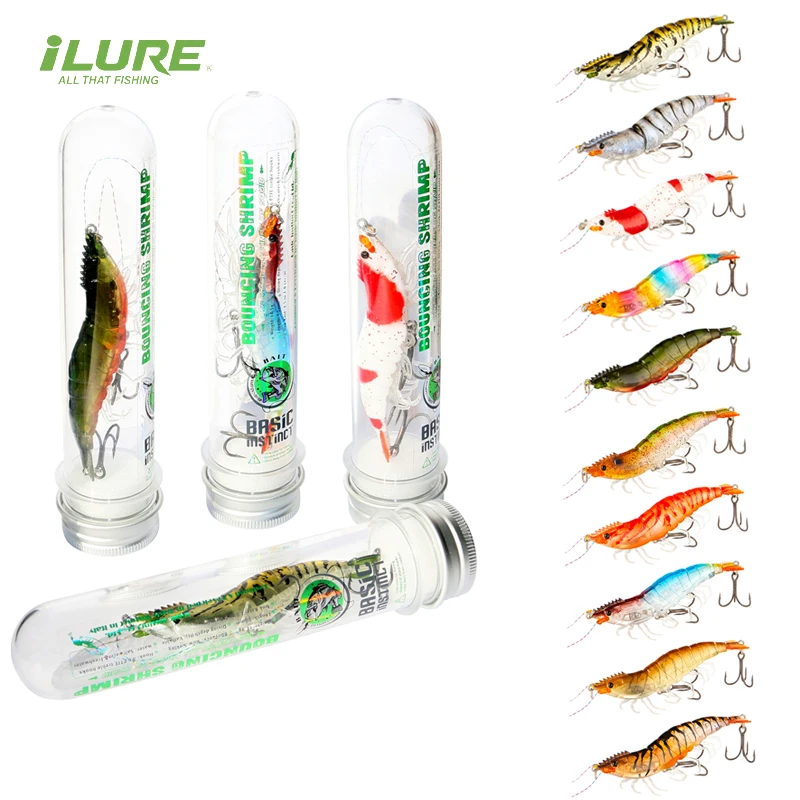 ILURE-Hard-Shrimp-Bait-Fishing-Lure-Sinking-Fishing-Lure-Crankbaits ...