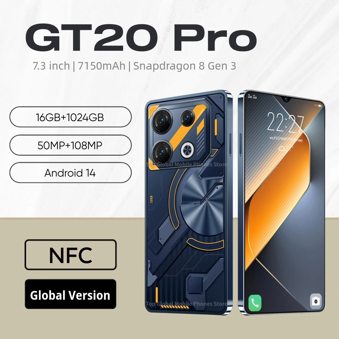 Vers-o-Global-do-Smartphone-GT20-Pro-Android-14-Celular-5G-16GB-1024GB ...