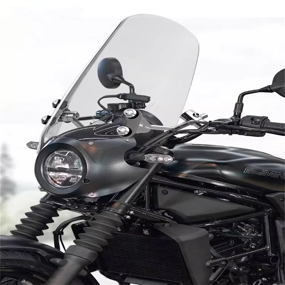 FOR-Kawasaki-Eliminator-500-Front-Windshield-Little-Prince-Windshield ...