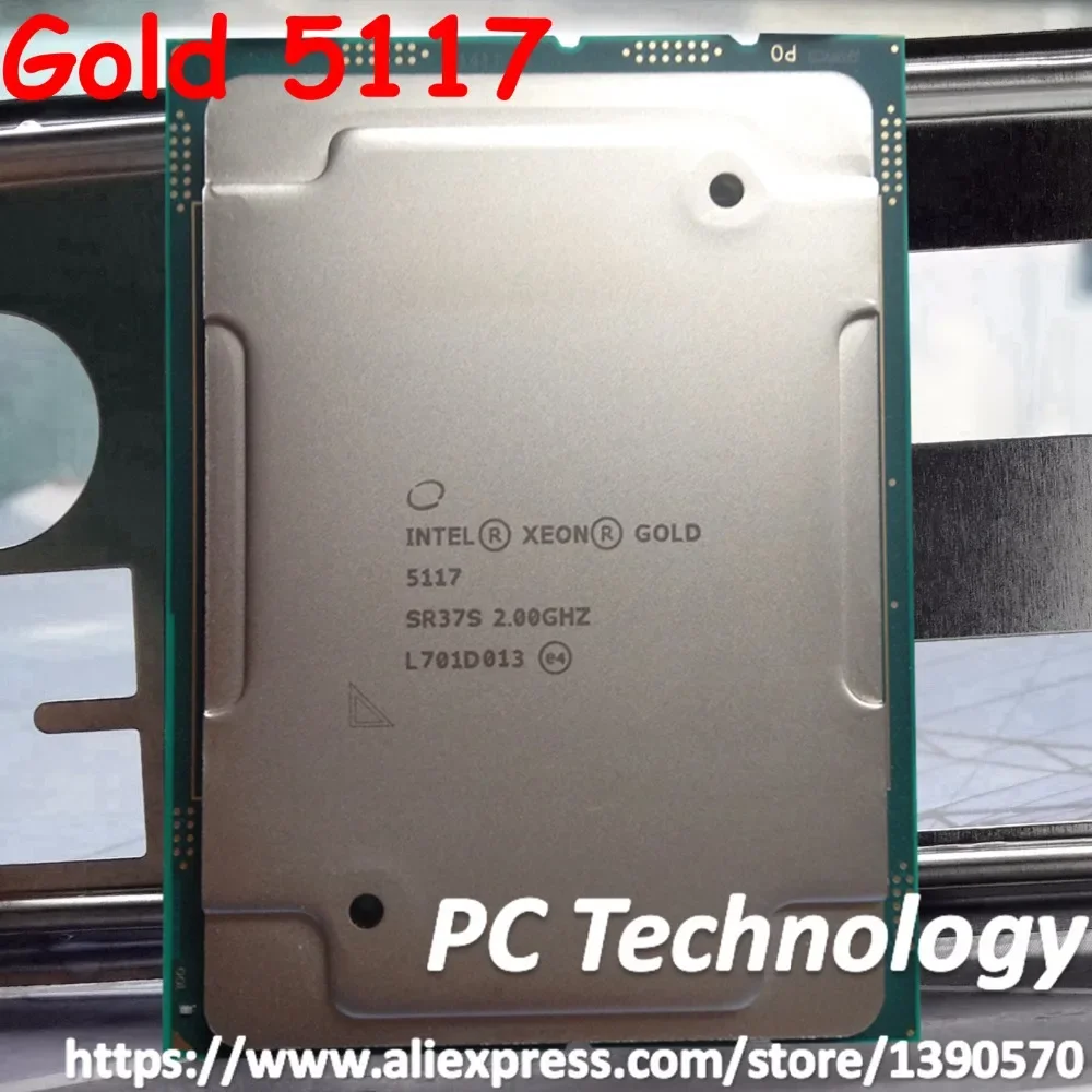 Original-Intel-Xeon-Gold-5117-QS-SR37S-Gold5117-Processor-19-25M-Cache ...