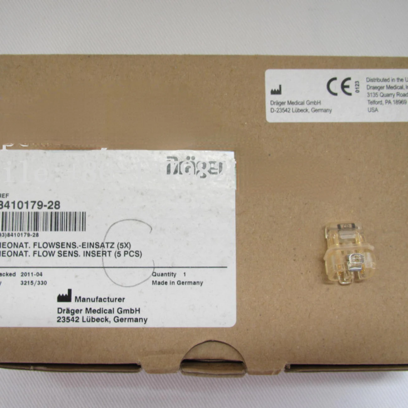 1PCS-OriginalDelger-BabyLog8000-Drager-neonatal-flow-sensor-8410179-PSU ...