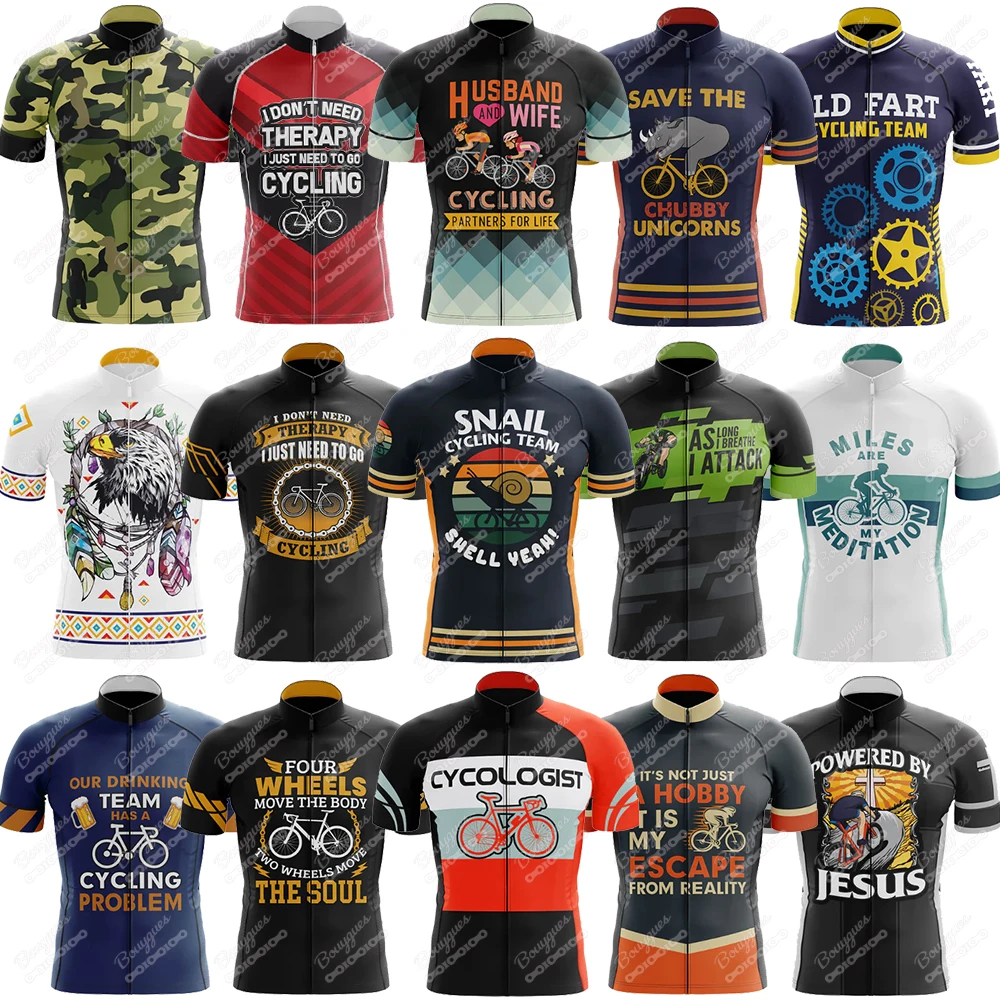 17 New Styles V6 Summer Cycling Jersey For Men Short Sleeve Reflective ...