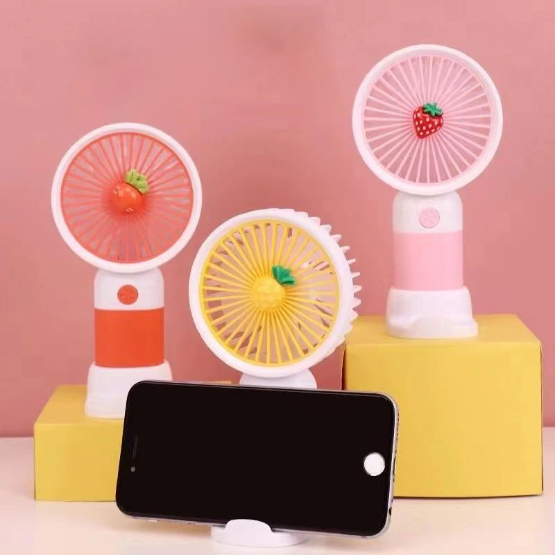 1Pcs-Plastic-Strong-Wind-Power-Mini-Fan-Portable-Handheld-Fan-Cartoon ...