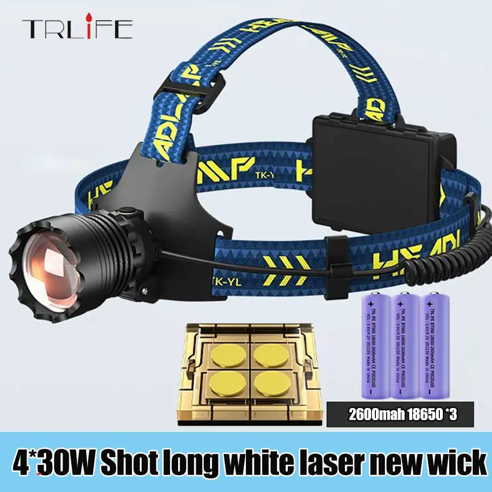 9800000LM-1000W-Super-Bright-Headlamp-Rechargeable-LED-Head-Flashlight ...