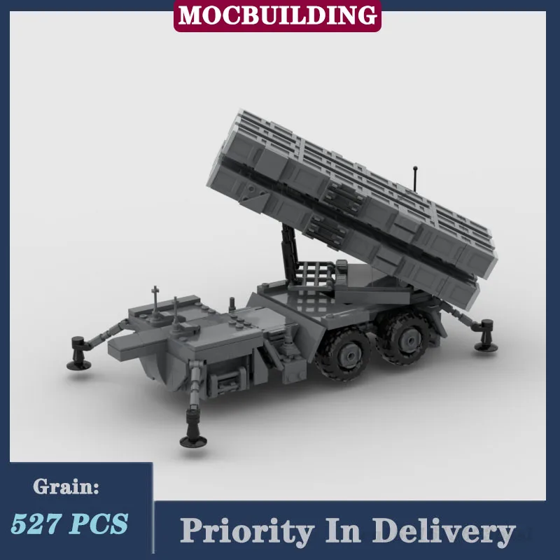 MOC-Military-MIM-104-Vehicle-Transport-Model-Building-Block-Rocket ...