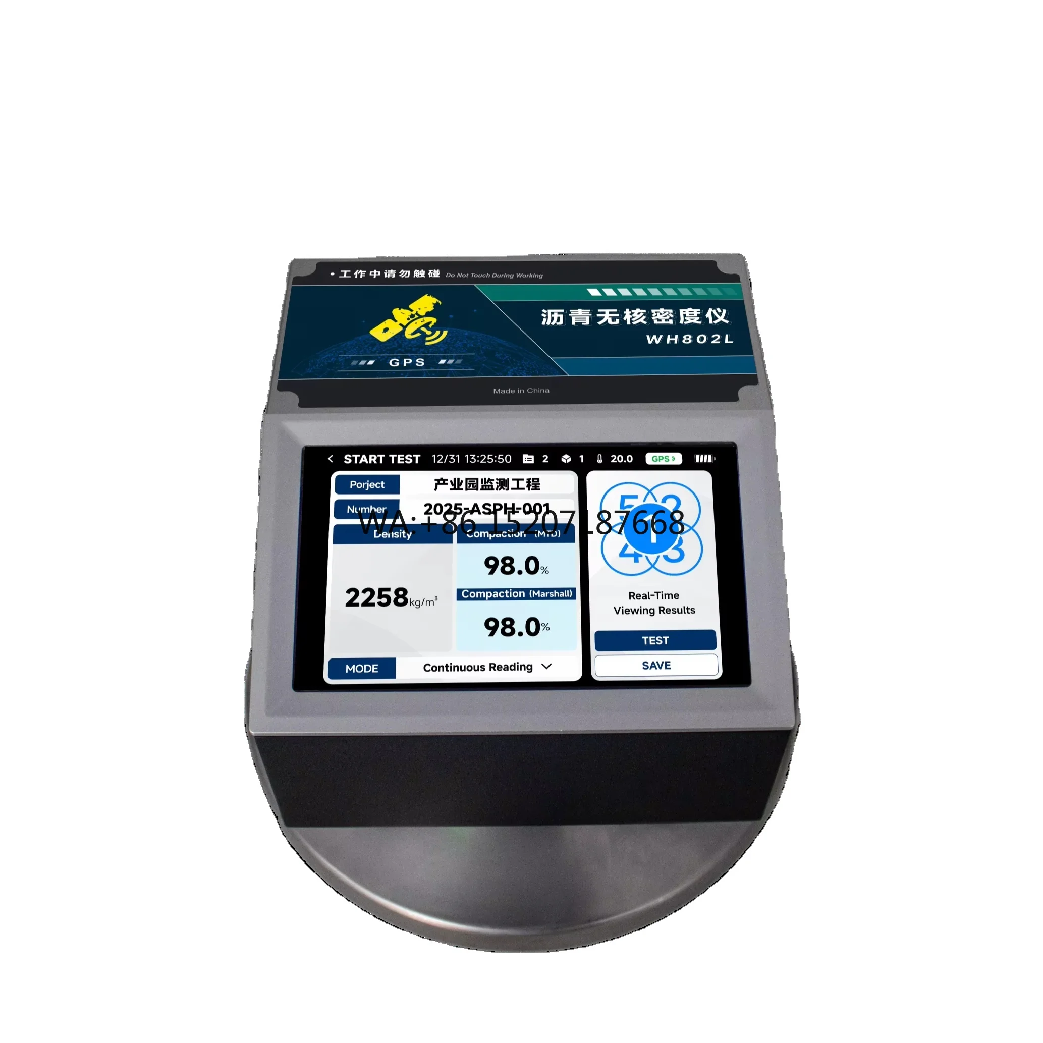 Portable Densitometer (EDG) Factory Price for Non Nuclear Density ...