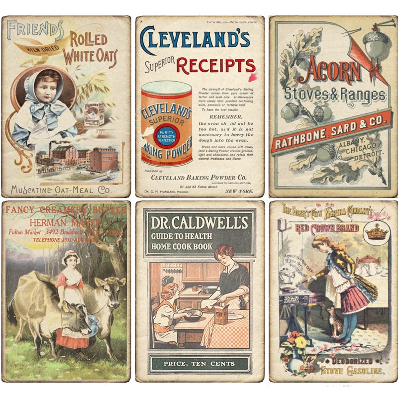 Panalisacraft-8-Styles-of-Vintage-classic-paper-stickers-Scrapbooking ...