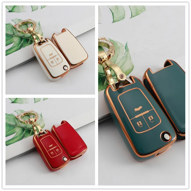 Soft TPU Key Cover Case for Chevrolet for Buick for Cruze Aveo Trax ...
