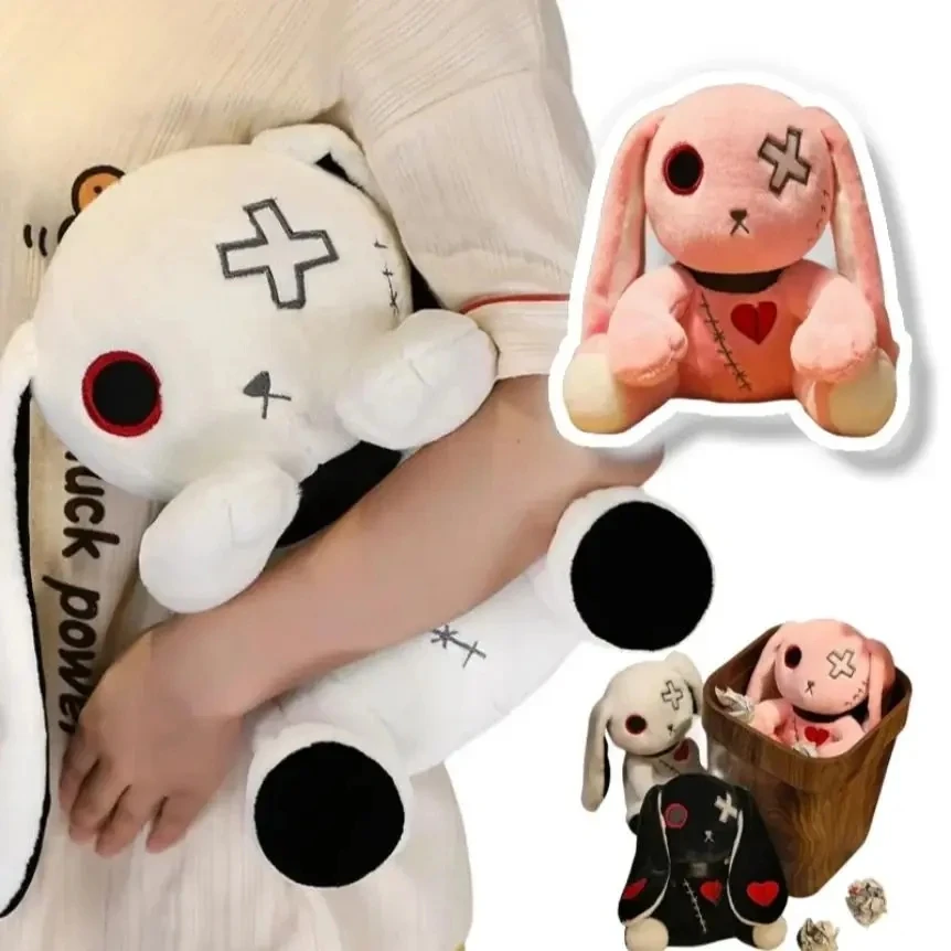 Dark-Series-Plush-Rabbbit-Toy-Easter-Bunny-Doll-Stuffed-Gothic-Rock ...