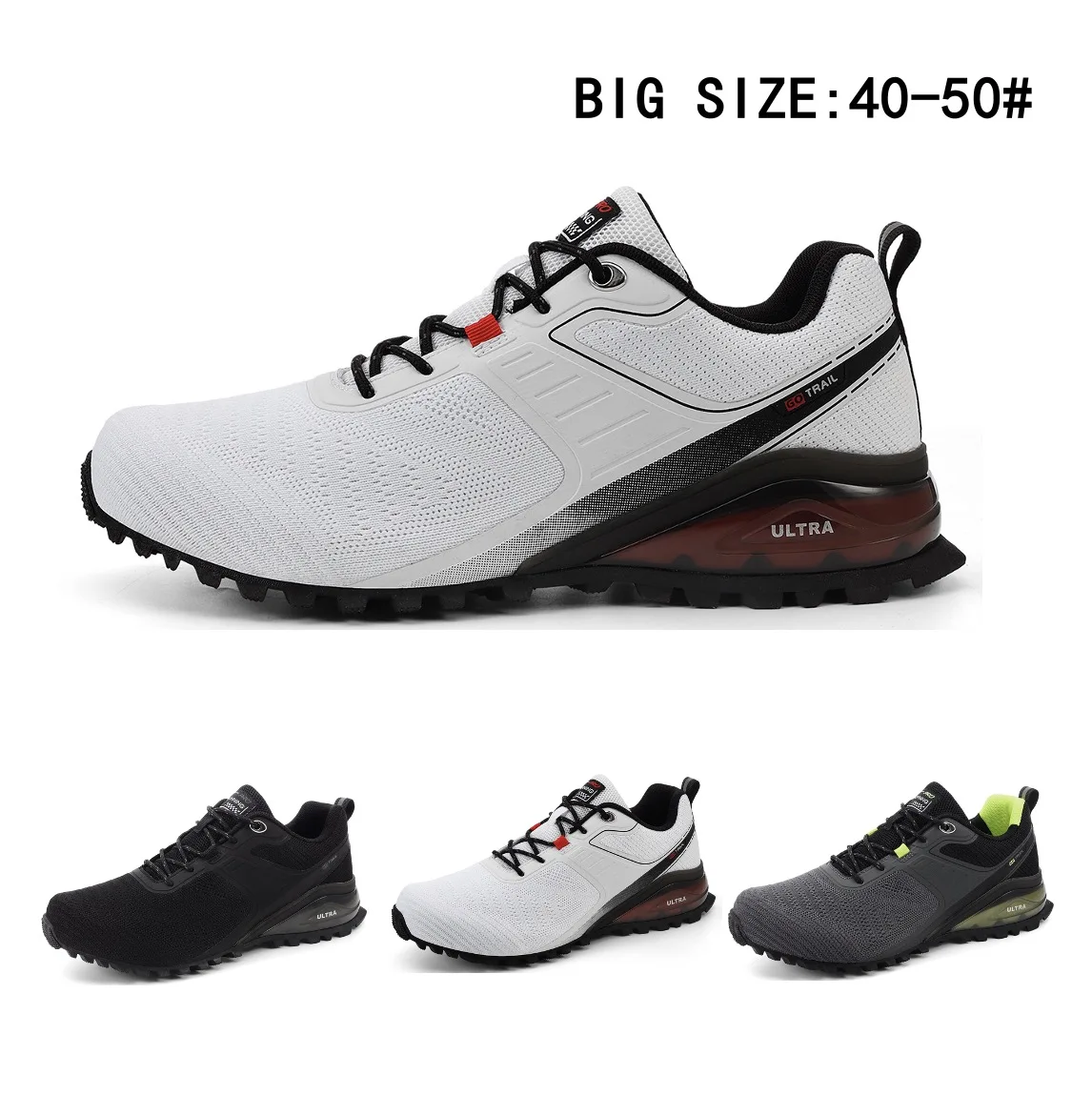 Men-s-Trendy-Lace-Up-Trail-Running-Shoes-With-Assorted-Colors-Outdoor ...