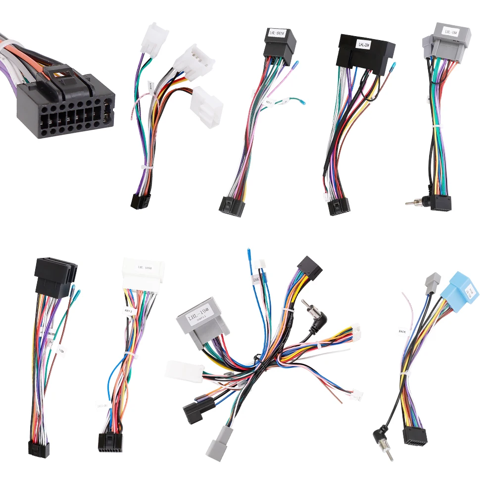 USB-RCA-ISO-16Pin-Cables-Audio-Android-DVD-Player-Car-Stereo-Cable-For ...