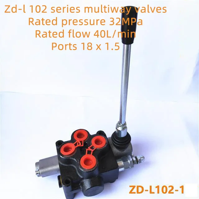 Multi-way Valve Distributor Control Valve Hydraulic Multi-way Valve ...