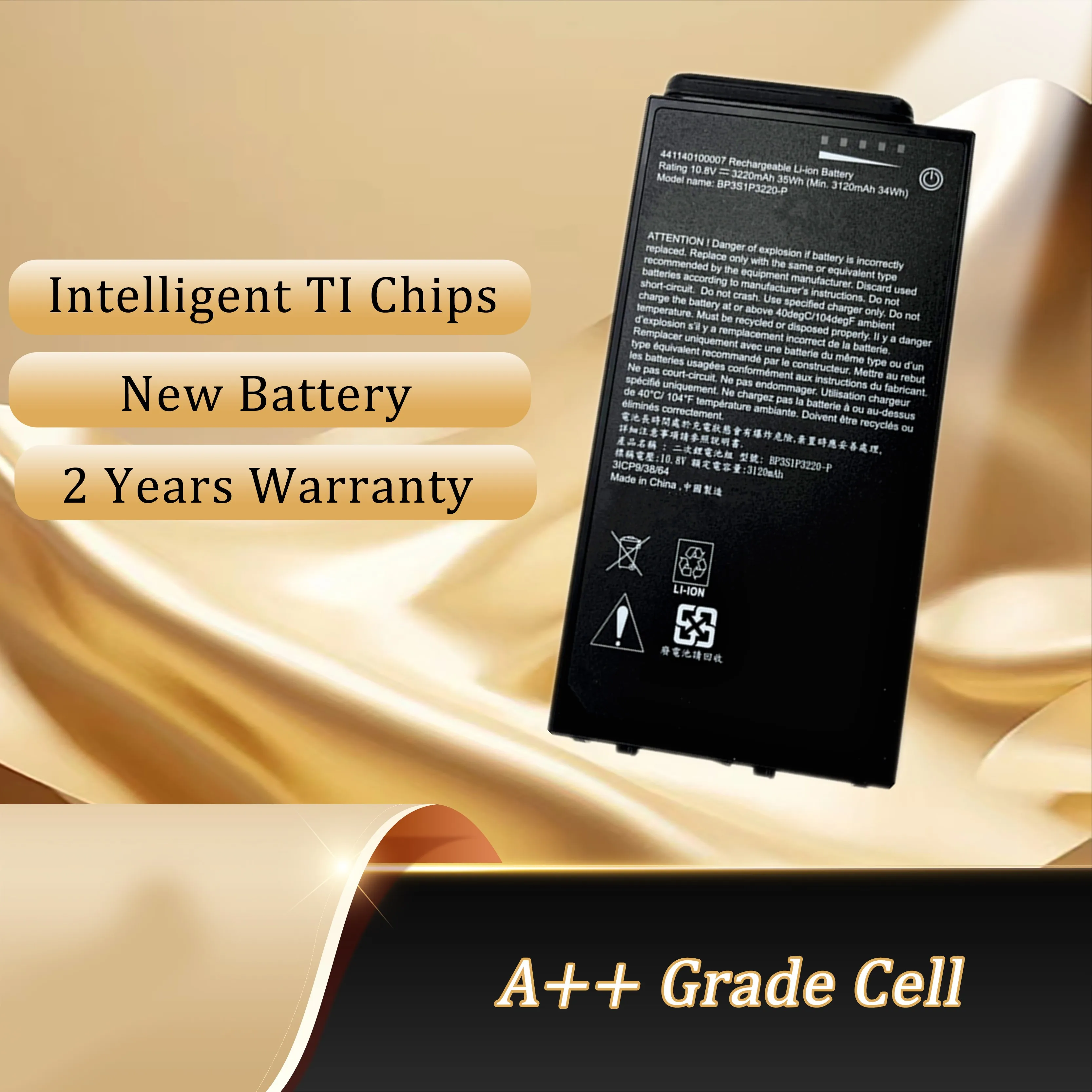 BP3S1P3220-P 441140100007 242140100002 3ICP9/38/64 Laptop Battery 10.8V ...
