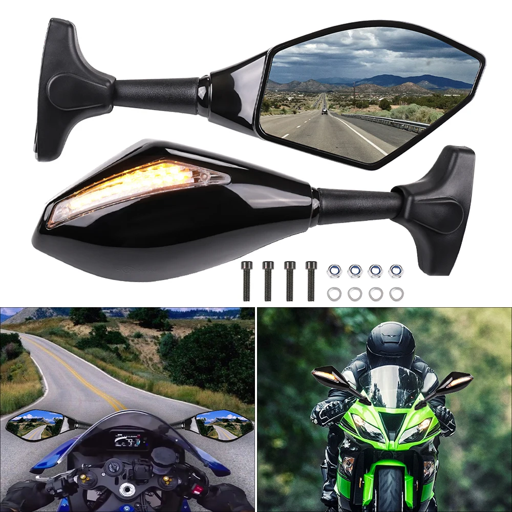 For-Honda-Suzuki-GSXR-600-750-Motorcycle-Rearview-Mirror-For-Yamaha-R1 ...