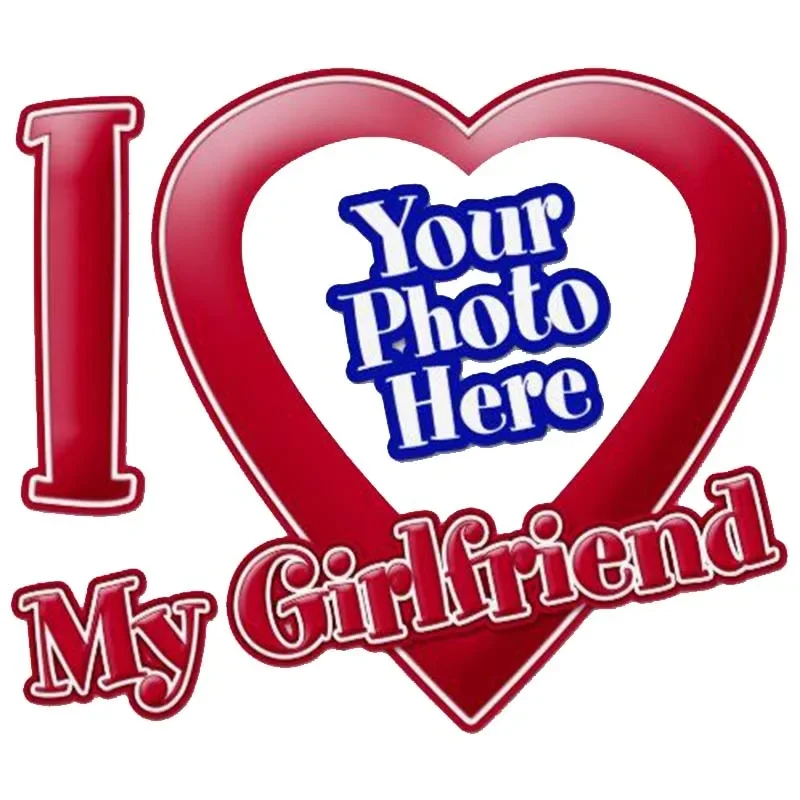 Custom I Love My Boyfriend Girlfriend Heart Keychain for Women ...