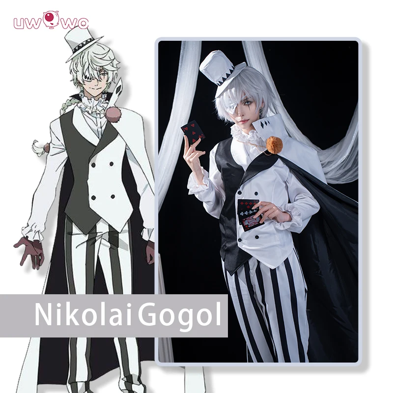 UWOWO Nakahara Bungou Stray Dogs Nikolai Gogal Cosplay Costume Fate ...