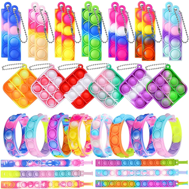 Mini-Pop-Push-Fidget-Toy-Pack-Keychain-Bulk-Anti-Anxiety-Stress-Relief ...