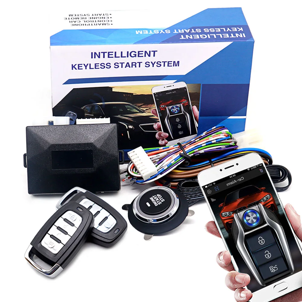 Remote-starter-car-alarm-with-autostart-smart-system-universal-start ...
