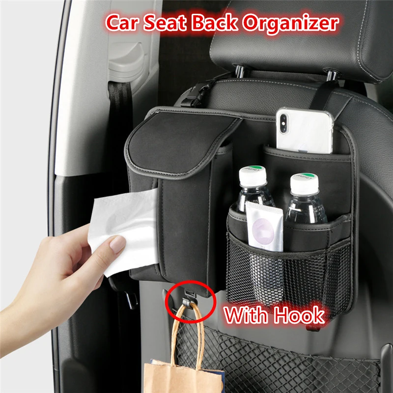 Araba-arka-koltuk-d-zenleyici-oto-depolama-cepler-kapak-araba-koltu-u-geri-koruyucular-ok ...