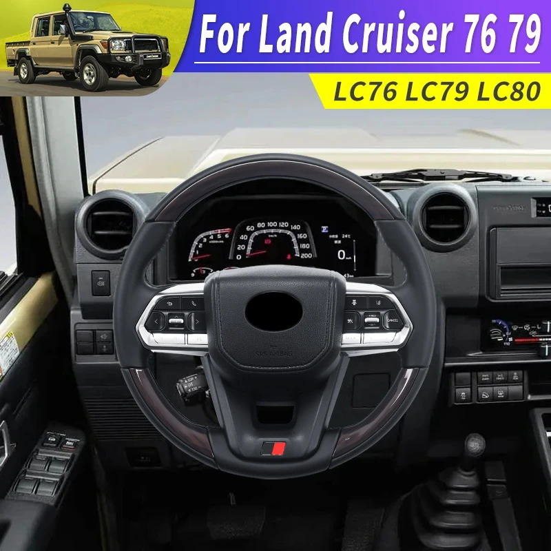 For-Toyota-Land-Cruiser-76-79-80-Upgrade-Steering-Wheel-Assembly-LC76 ...