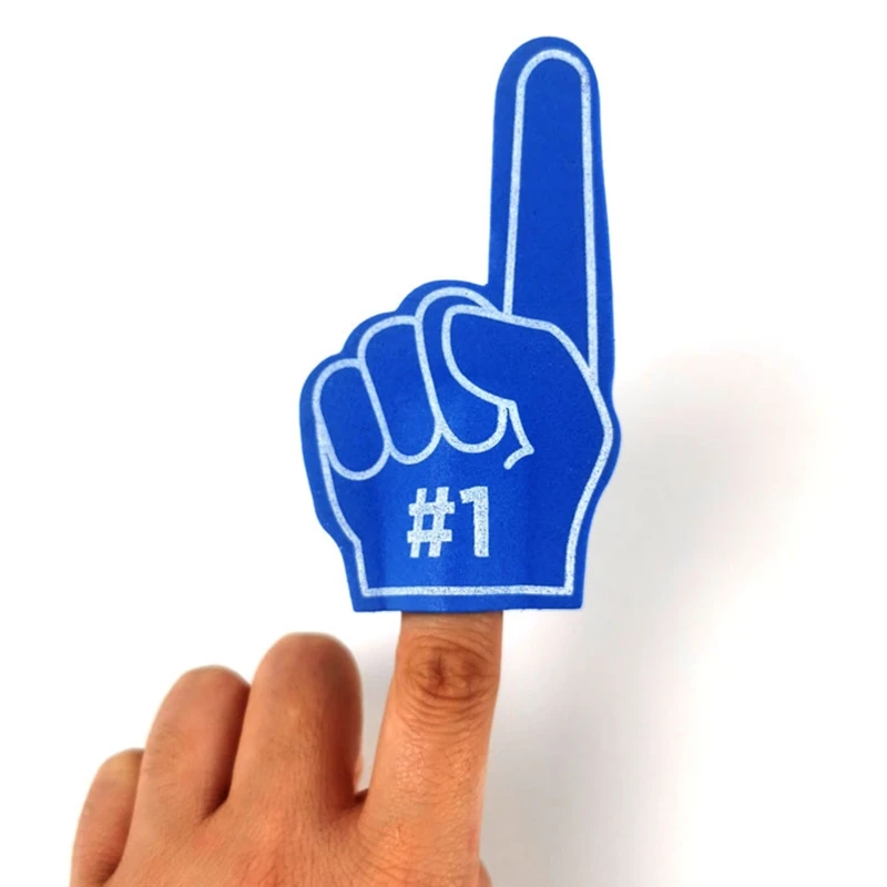 Blue Foam Finger