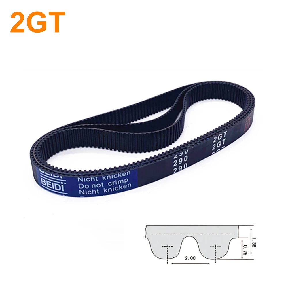 1Pcs-Width-6mm-10mm-2GT-GT2-Rubber-Timing-Belt-Length-88mm-240mm ...