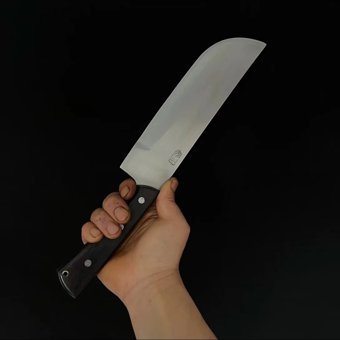 8-Inch-Wood-Chopper-Knife-3-Layer-BG42-Aviation-Special-Steel-Blade ...