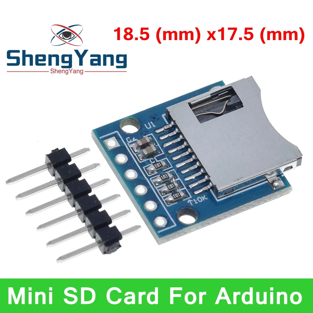 Shengyang-placa De Expansão Para Arduino, Micro Sd, Tf, Módulo De ...