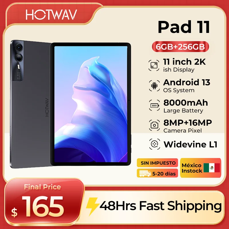 2024-HOTWAV-Pad-11-Tablets-11-inch-Android-tablet-8000mAh-Battery-PC ...