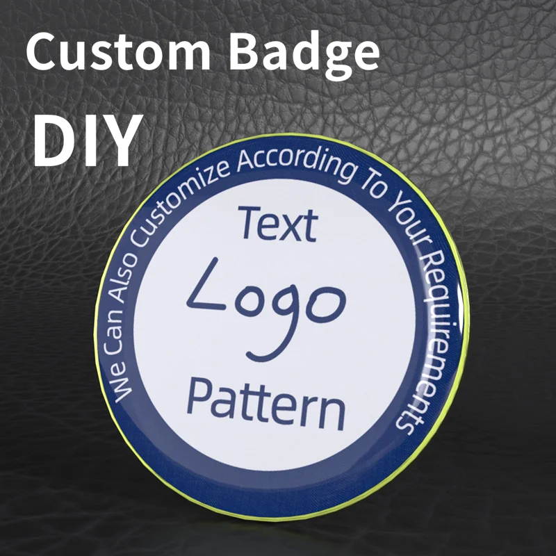 Badges Métalliques Personnalisés, Broches Photo De Personnage ...