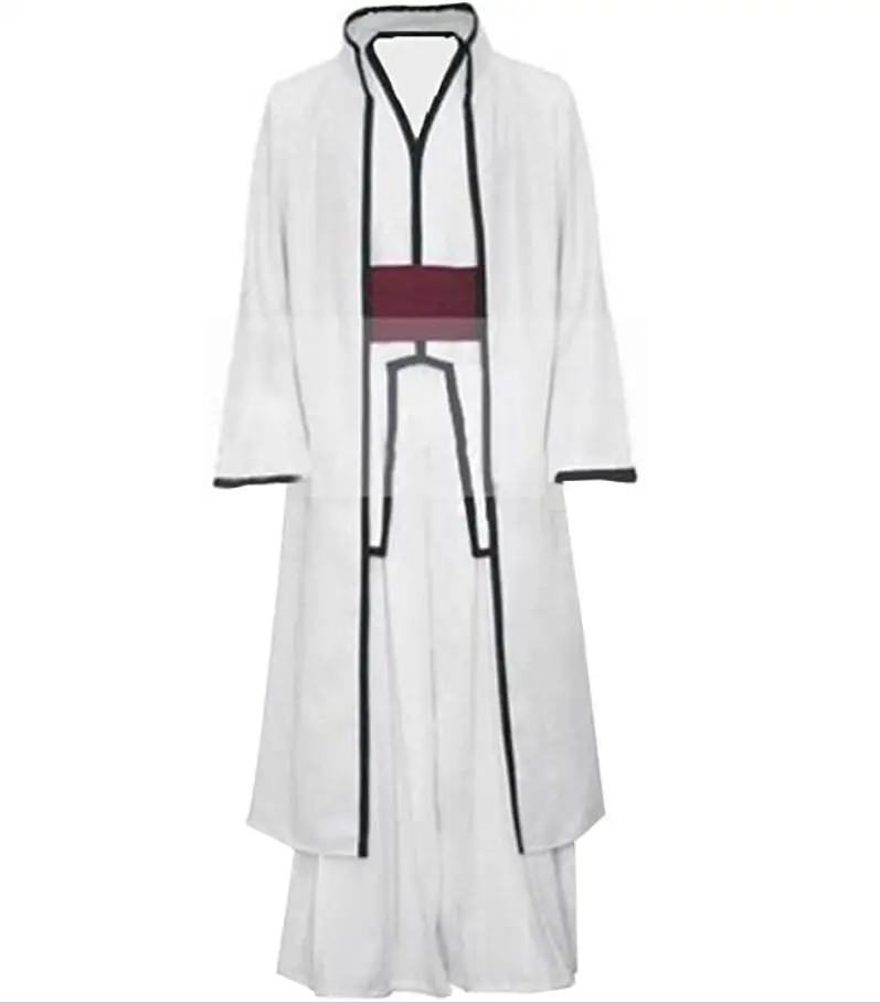 Cosplay Aizen Sousuke 4th Captain Halloween Shinigami Cloak Kimono Robe ...