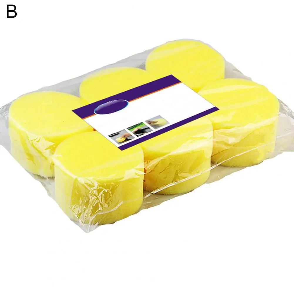 Round-1Pc-12Pcs-Durable-Car-Easy-Foaming-Polishing-Pad-Easy-to-Apply ...