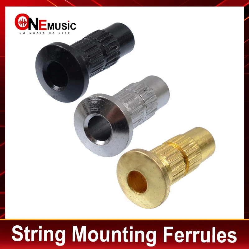 6pcs-Guitar-String-Mounting-Ferrules-Bushing-Thread-Electric-Guitar ...