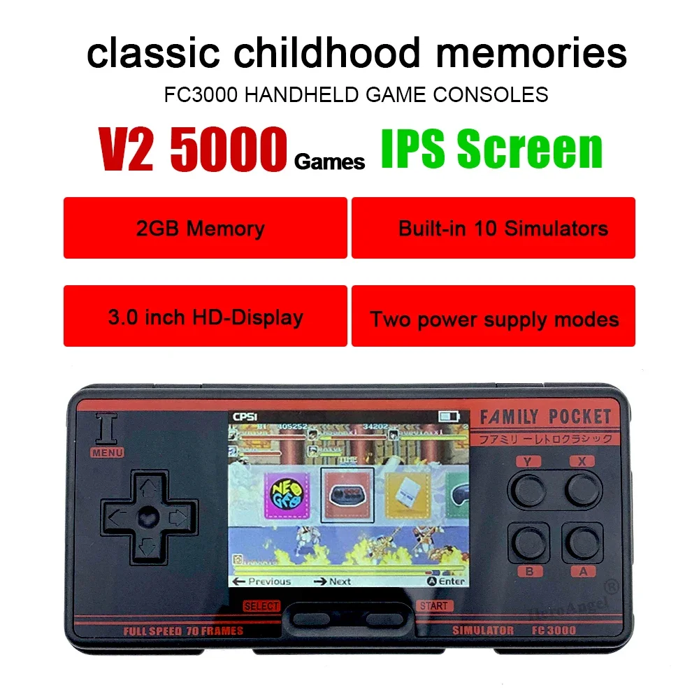 FC3000-V2-Classic-Retro-Handheld-Game-Console-5000-Games-IPS-Screen ...