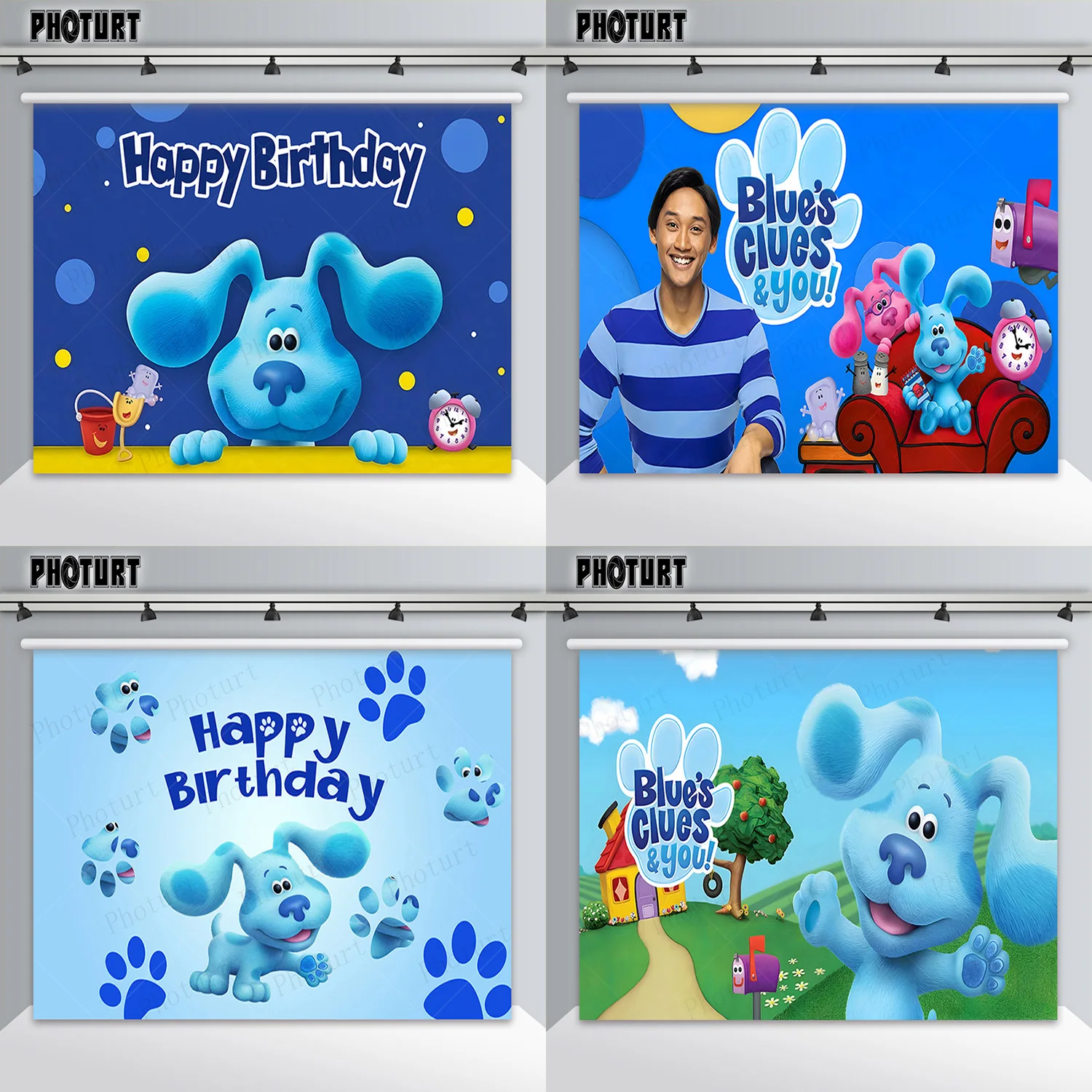 Blues Clues Background: A Must-Have for Creative Photography Sessions