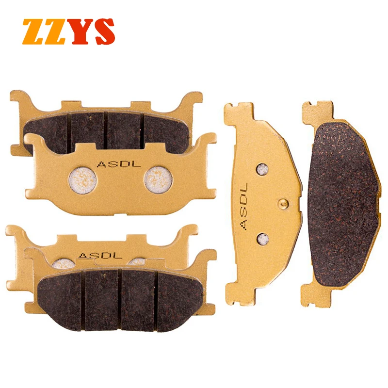 Motorcycle Ceramic Front and Rear Brake Pads Set For Yamaha XP500 T-Max ...