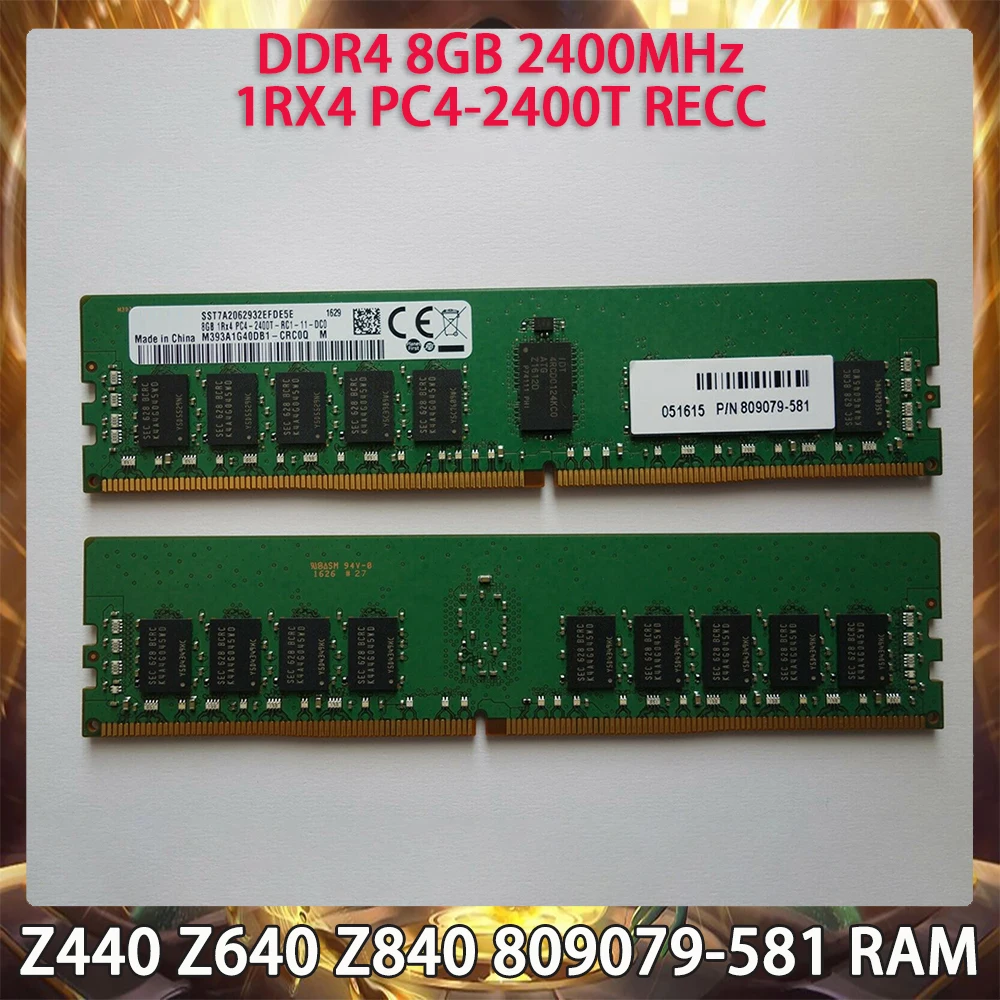 For-HP-DDR4-8GB-2400MHz-1RX4-PC4-2400T-RECC-RAM-8G-Z440-Z640-Z840 ...