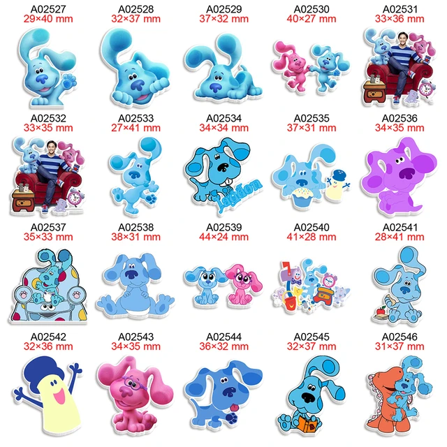 Blue Dog Cartoon Characters