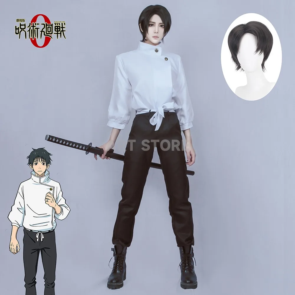 Yuta Okkotsu Cosplay Anime Jujutsu Kaisen Costume Men Women Halloween ...