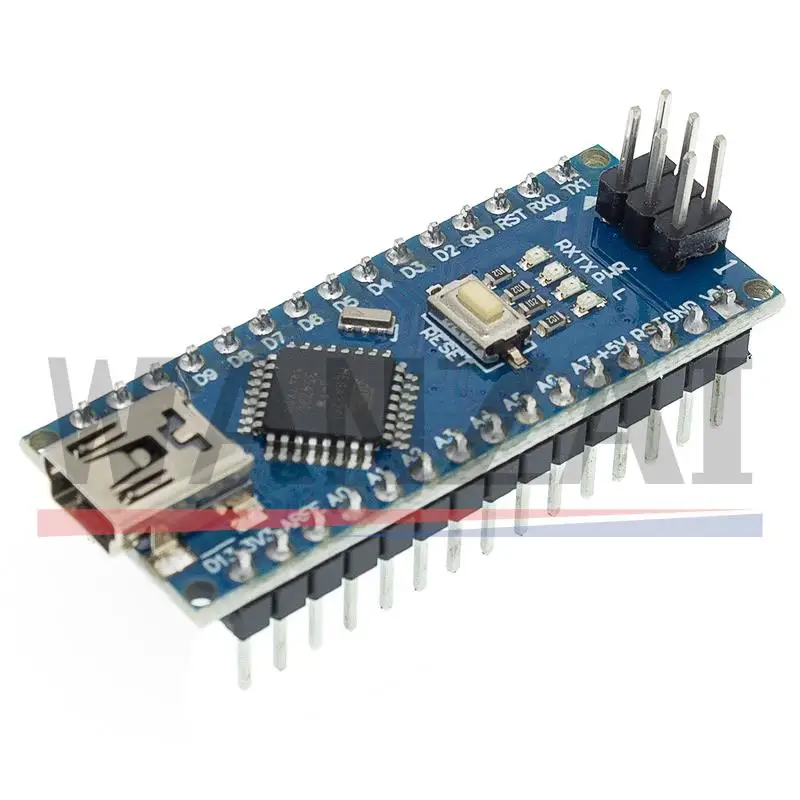 Circuits intégrés,ATMEGA168P MICRO USB--Mini-type-c-micro Usb Nano 3.0 16 Mhz, Contrôleur Nano ...