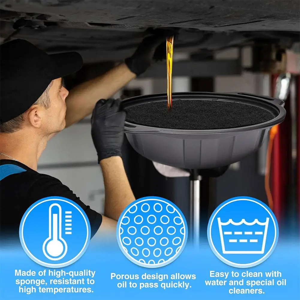 Oil-Drain-Splash-Pad-Oil-Change-Pan-No-Splatter-Pad-For-Car-Changing ...