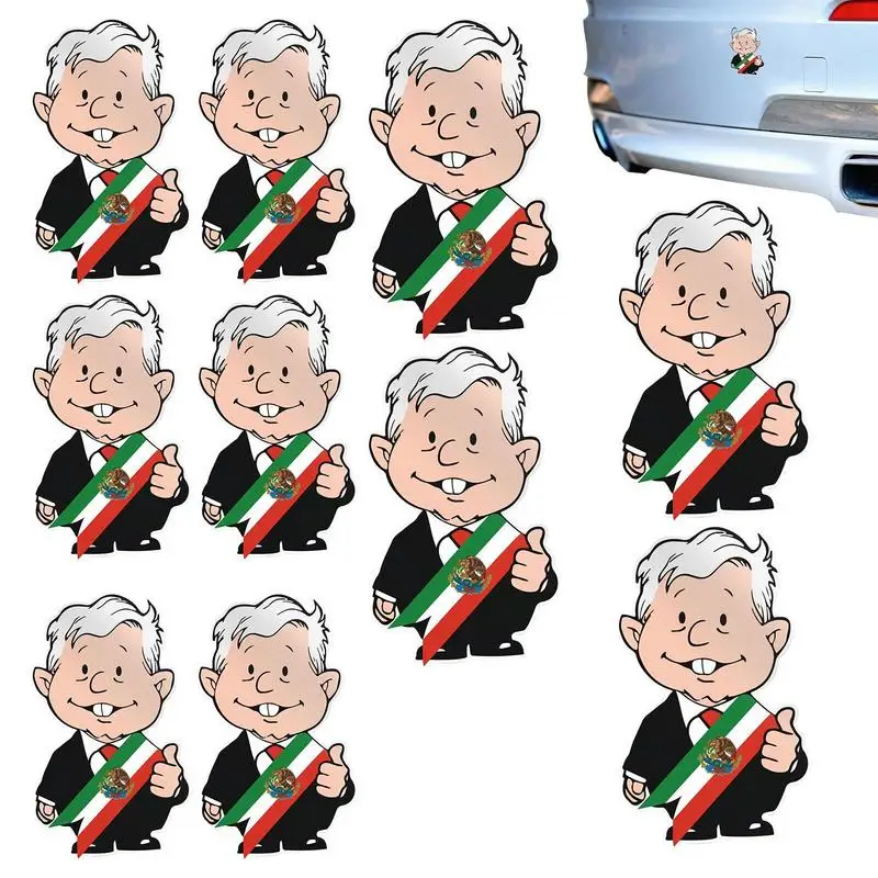 Funny-Bumper-Stickers-Amlito-Lopez-Obrador-AMLO-Decal-10Pcs-Sticky ...