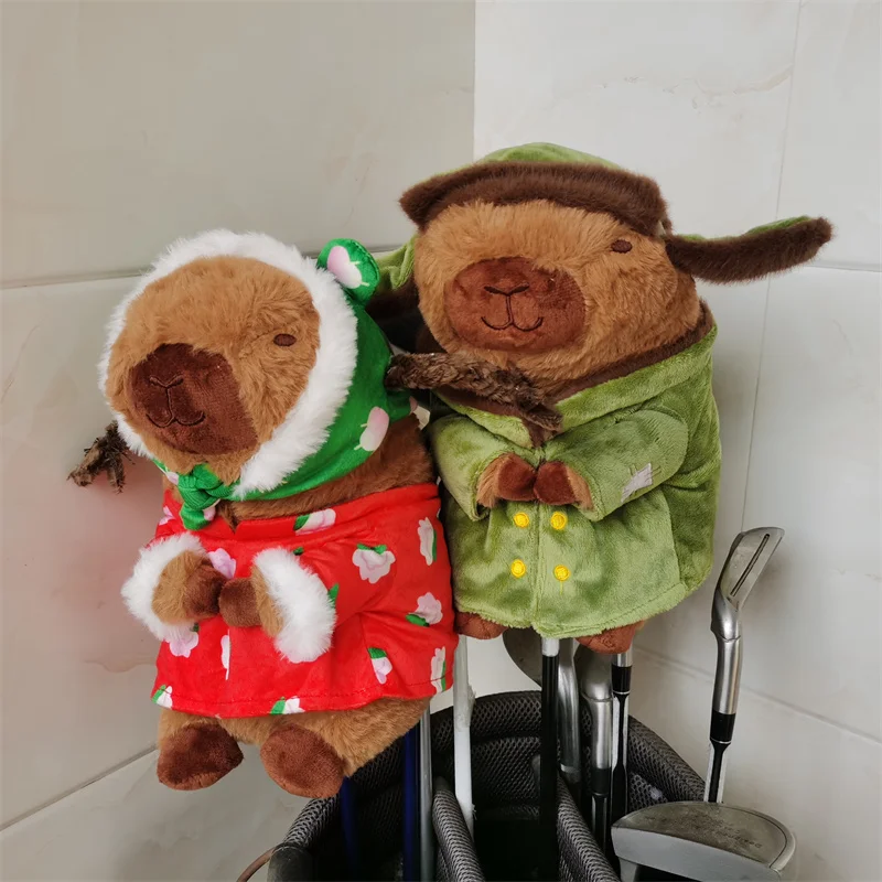 Capybara-golf-wood-headcovers-plush-460cc-driver-fairway-wood-head ...