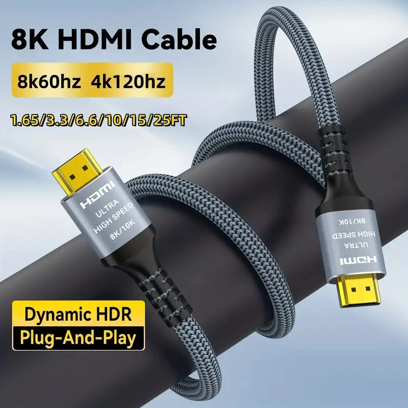 Cable-HDMI-de-alta-velocidad-8K-10K-2-1-2-paquetes-48gbps-4K-120Hz-8K ...