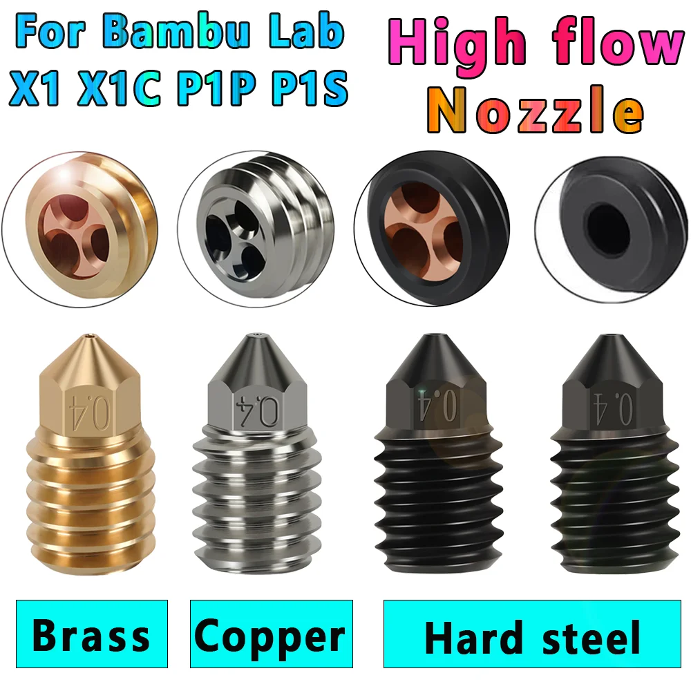 Nozzles-For-Bambu-Lab-CHT-Nozzle-High-Flow-nozzle-P1s-Bambulab-X1c ...