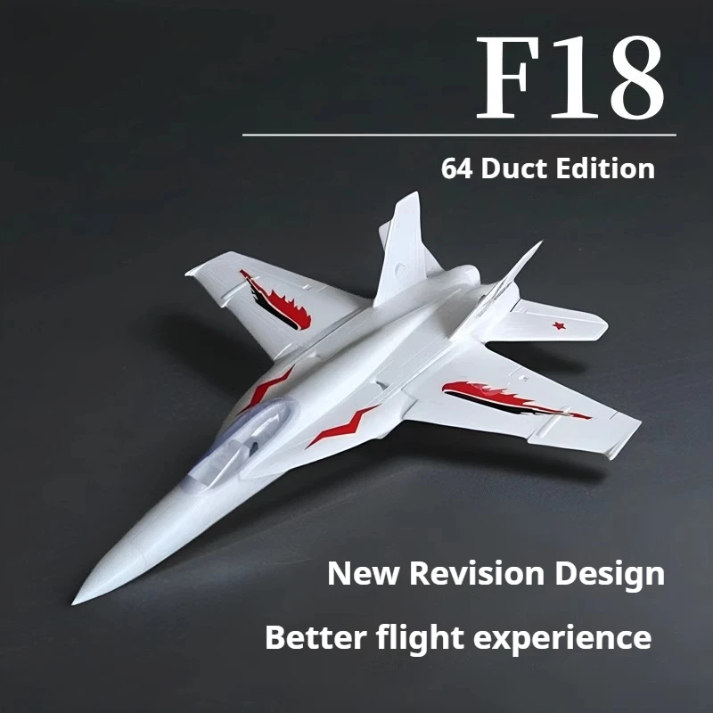 Assembly-DIY-Model-Aircraft-Fixed-Wing-F18-Super-64mm-Culvert-Epo-Jet ...
