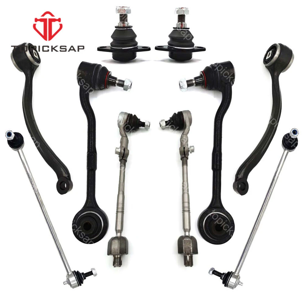 Topicksap 10pcs Set Front Control Arm Control Arm Ball Joint Suspension ...