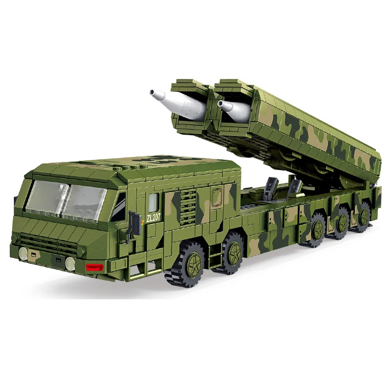 Military-Vehicle-Building-Blocks-WW2-Army-Soldier-Weapons-Truck-Figures ...