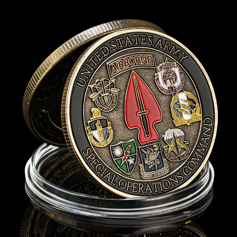 USA-Army-Special-Operations-Command-Commemorative-Coin-Bronze-Plated ...