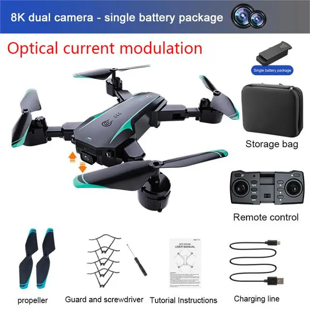New Drone 5000M 8K GPS 5G Professional HD Aerial Photography Obstacle ...